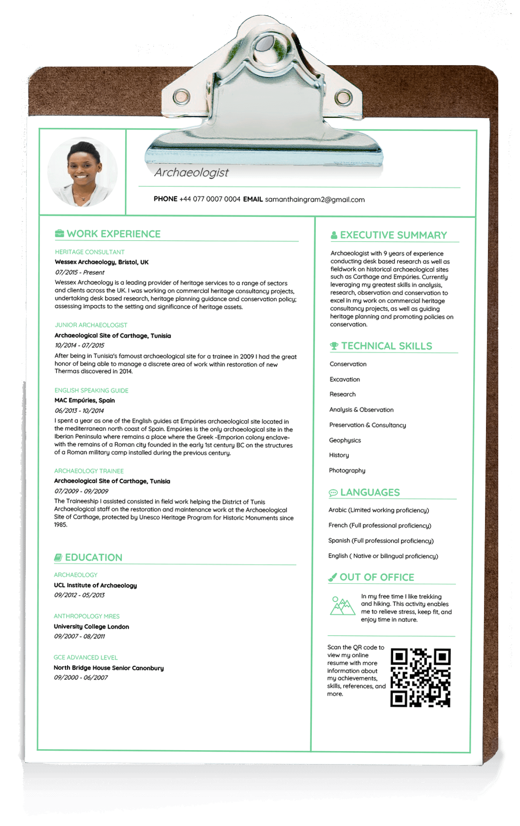 Elegant Resume With Borders Cvonline me